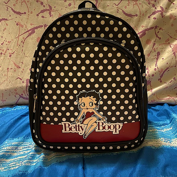 Betty Boop | Bags | Betty Boop Backpack | Poshmark